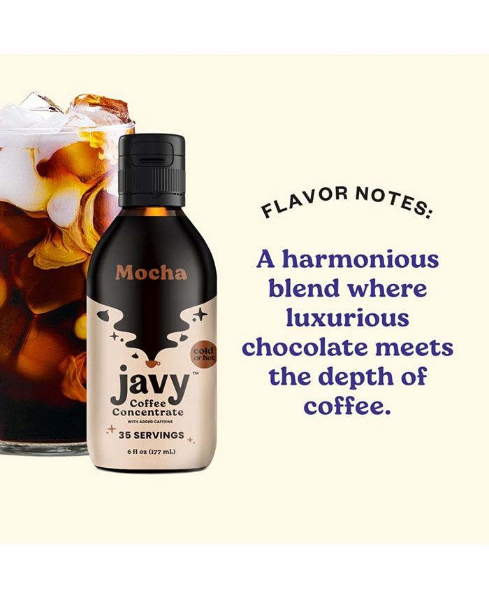 Javy Coffee Javy Cold Brew Coffee Concentrate, Mocha flavored Iced ...