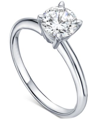 Macy's solitaire diamond rings store