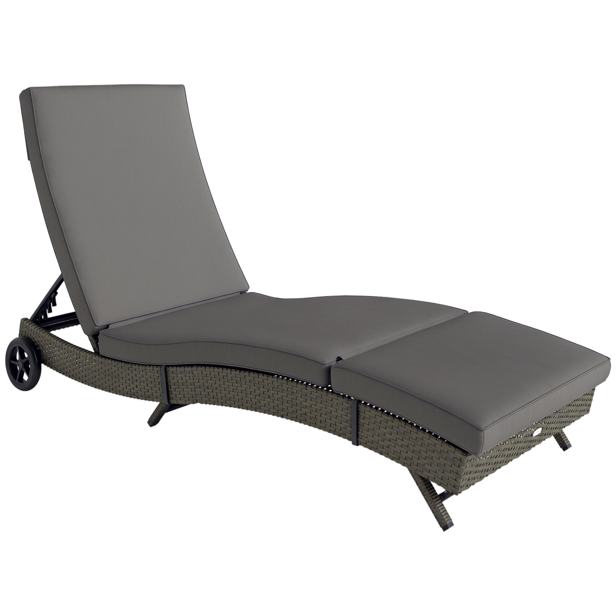 Click here for Outsunny Outdoor Reclining Lounge Chair  Pe Wicker... prices