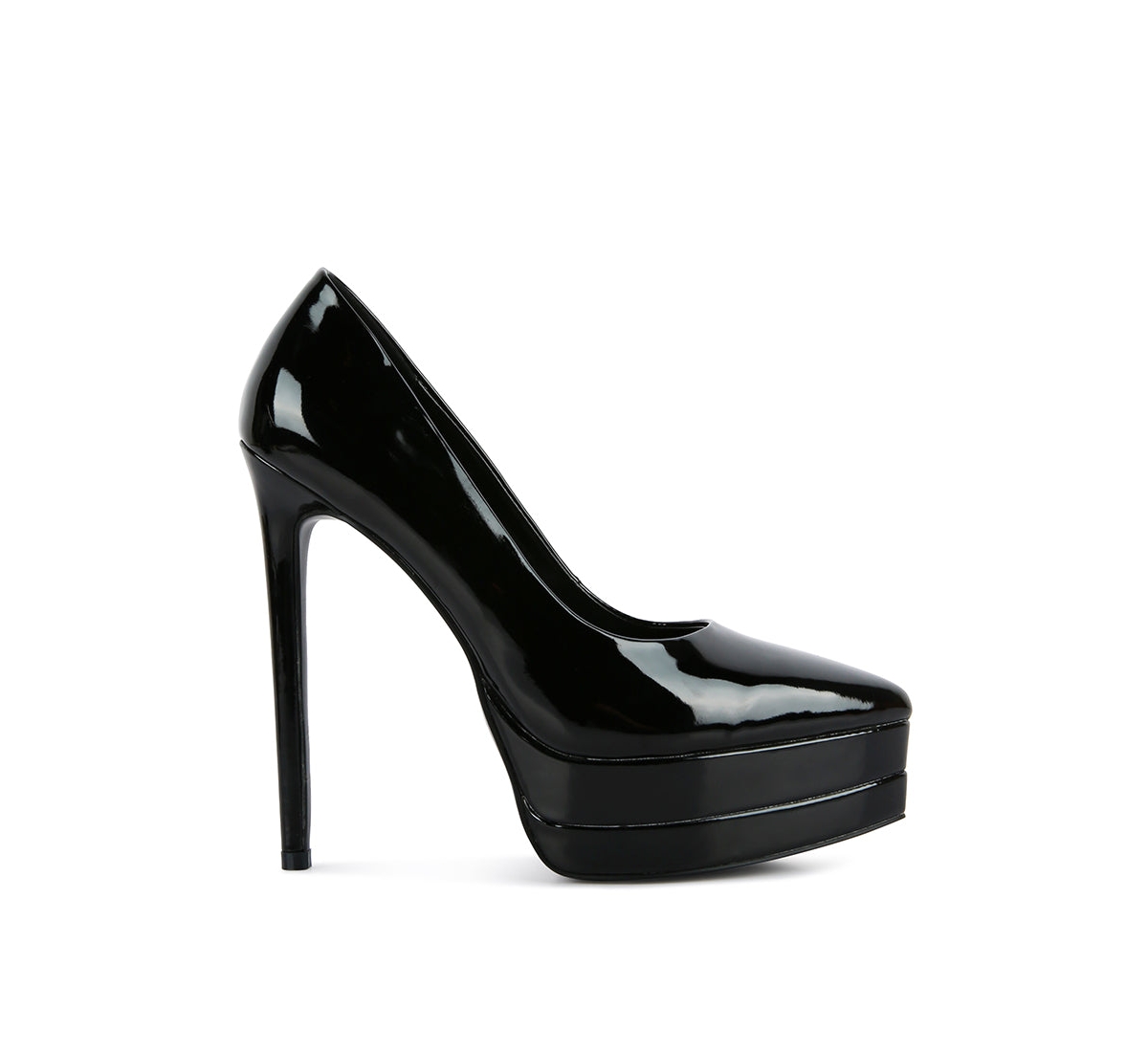 Click here for Cuddles Patent Faux Leather Platform Stiletto Pump... prices