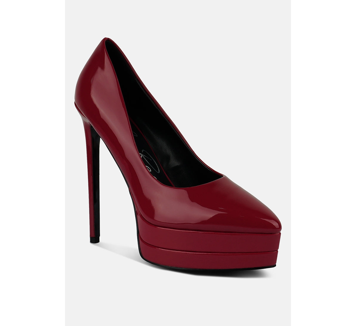Click here for Cuddles Patent Faux Leather Platform Stiletto Pump... prices