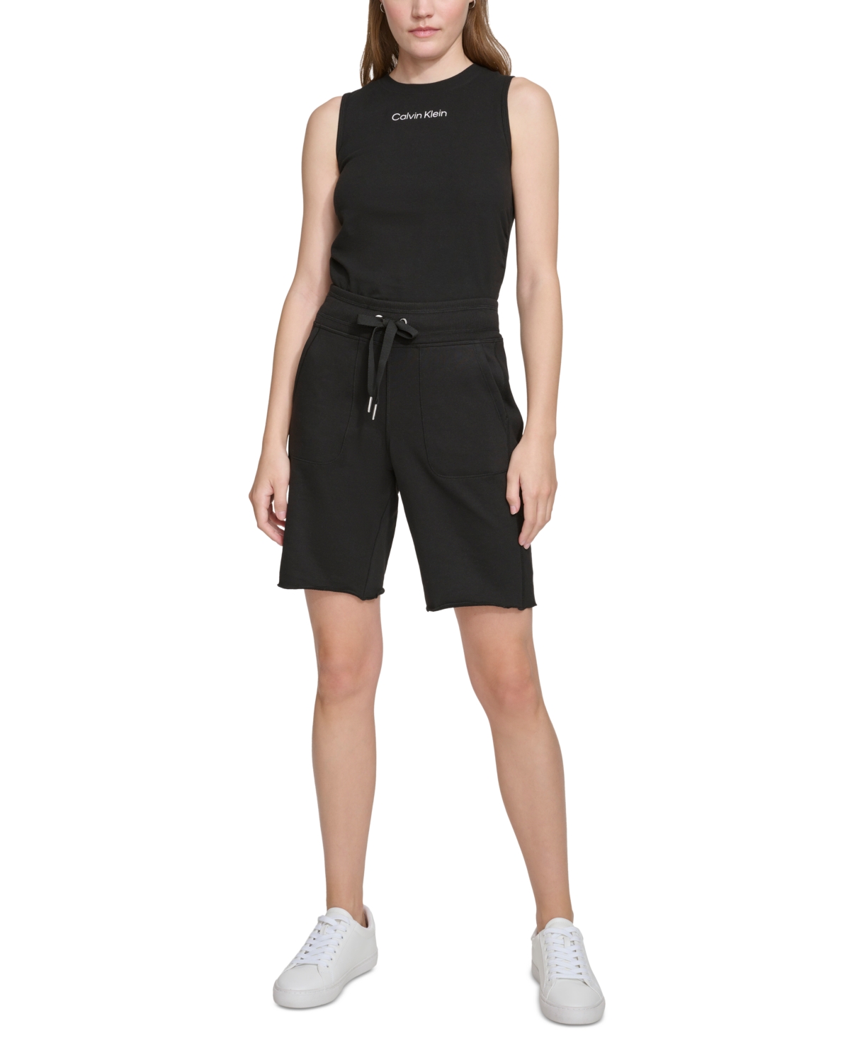 Click here for Calvin Klein Womens Performance Drawstring Shorts... prices