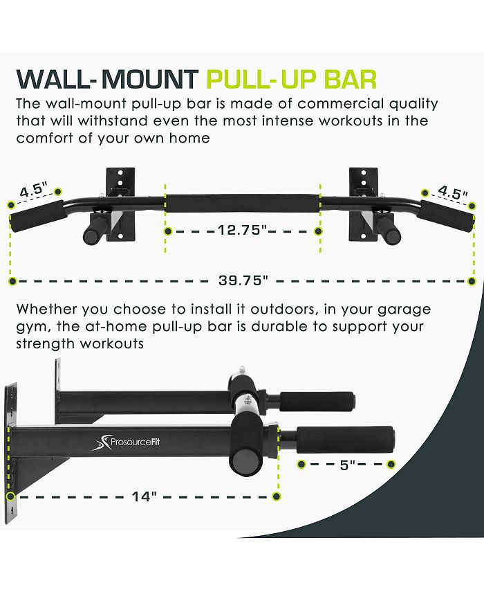 ProsourceFit Wall Mount Pull-Up Bar - Macy's