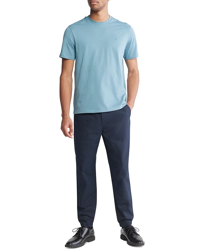 Calvin Klein Men's Tech Slim-Fit Solid Drawstring Pants - Macy's
