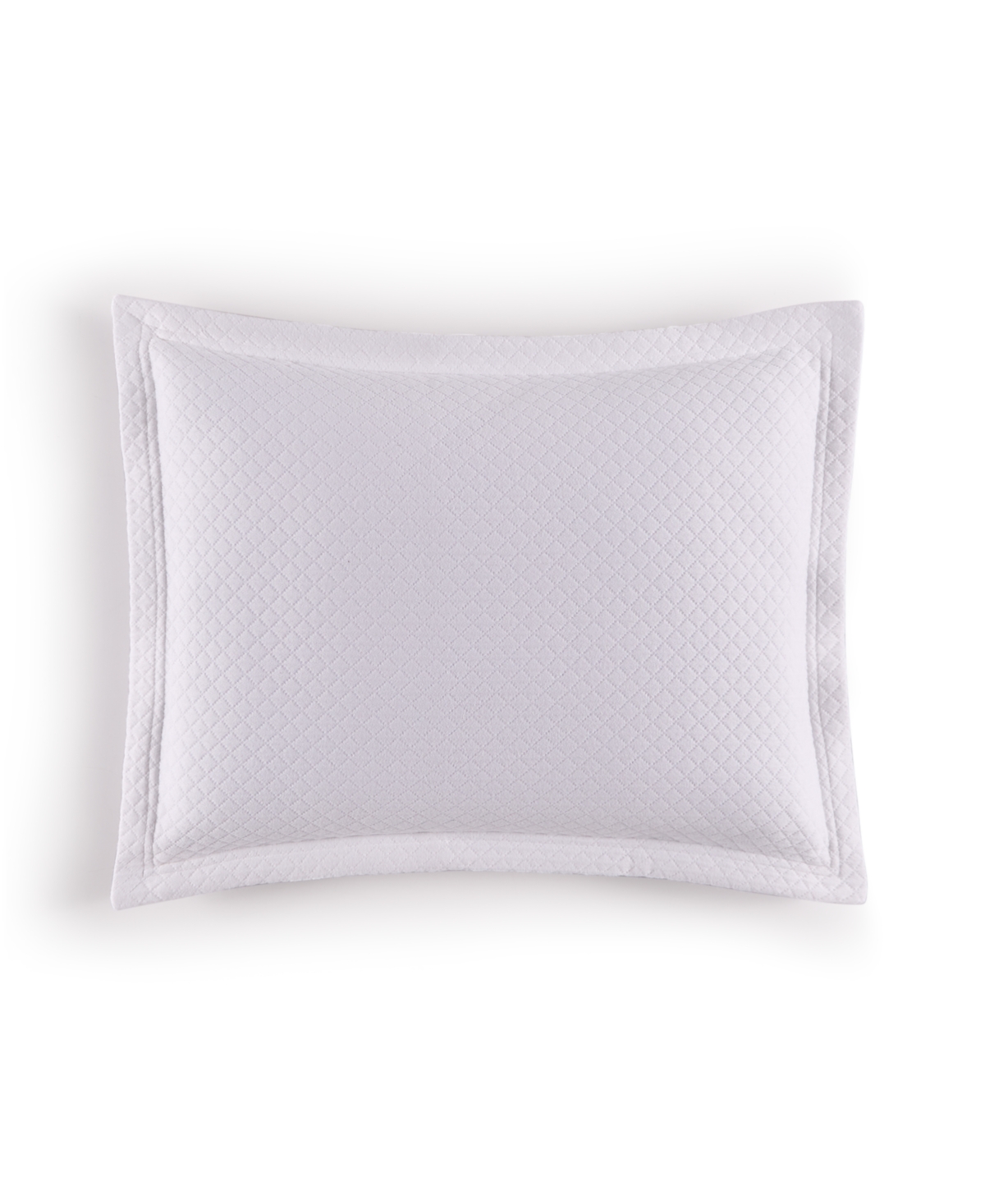 Click here for Sferra Rombo Cotton Boudoir Sham  12 x 16 - White prices