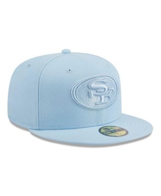 New Era Men's Light Blue San Francisco 49ers Color Pack 59fifty Fitted ...