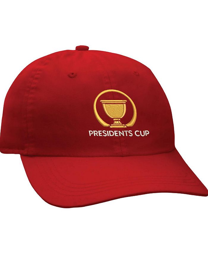 Ahead Unisex Red 2024 Presidents Cup Team USA Shawmut Adjustable Hat - Macy's