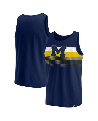 Fanatics Branded Men's Navy Michigan Wolverines Wild Game Tank Top - Macy's