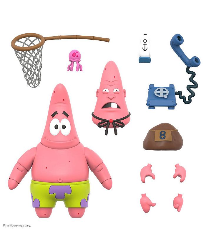 Super 7 Super7 Patrick Star SpongeBob SquarePants Ultimates Figure ...