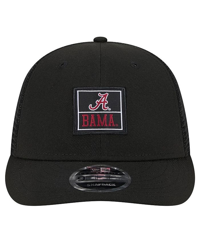 New Era Men's Black Alabama Crimson Tide Labeled 9Fifty Snapback Hat - Macy's