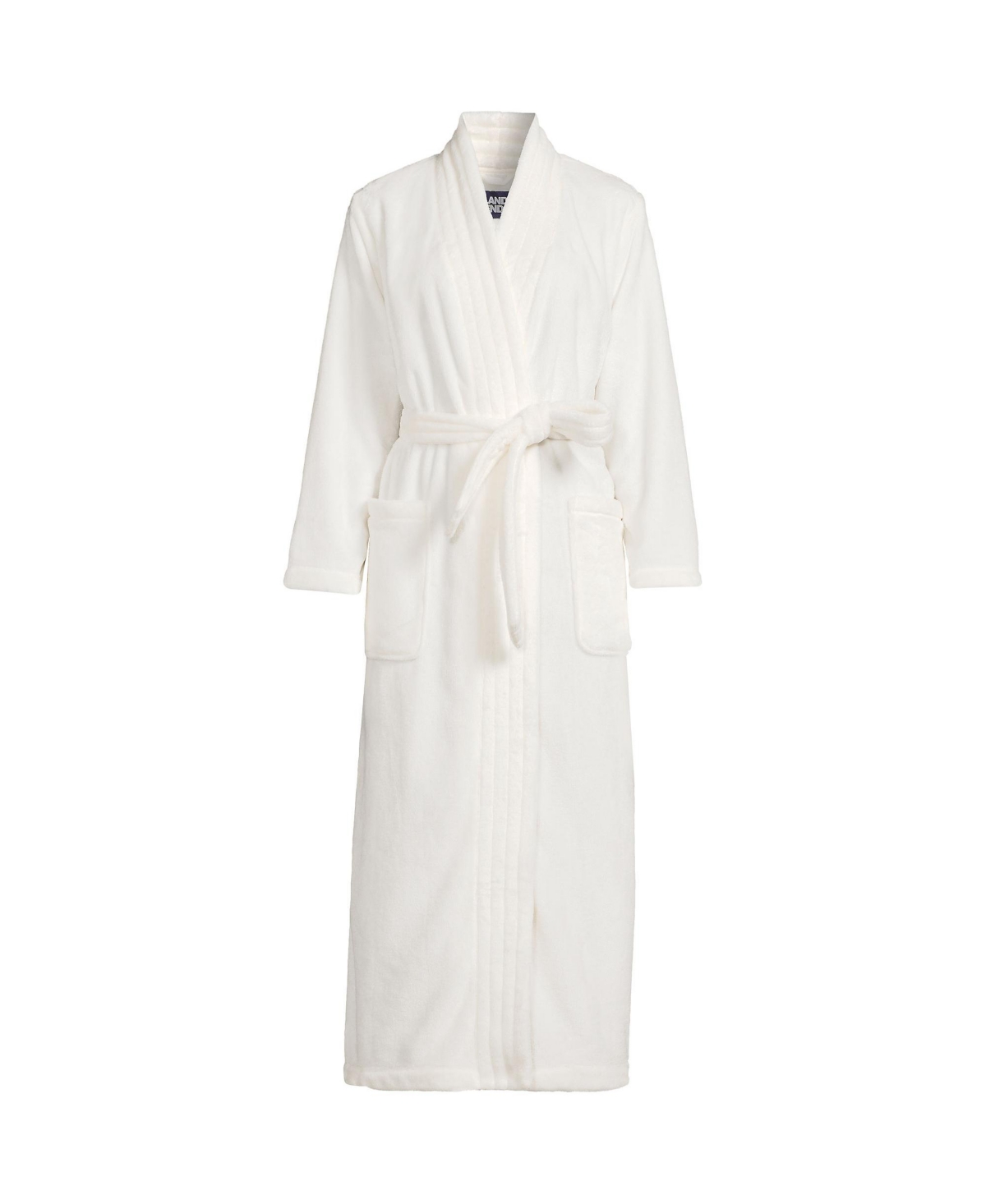 Click here for Lands End Womens Tall Cozy Plush Long Wrap Robe -... prices