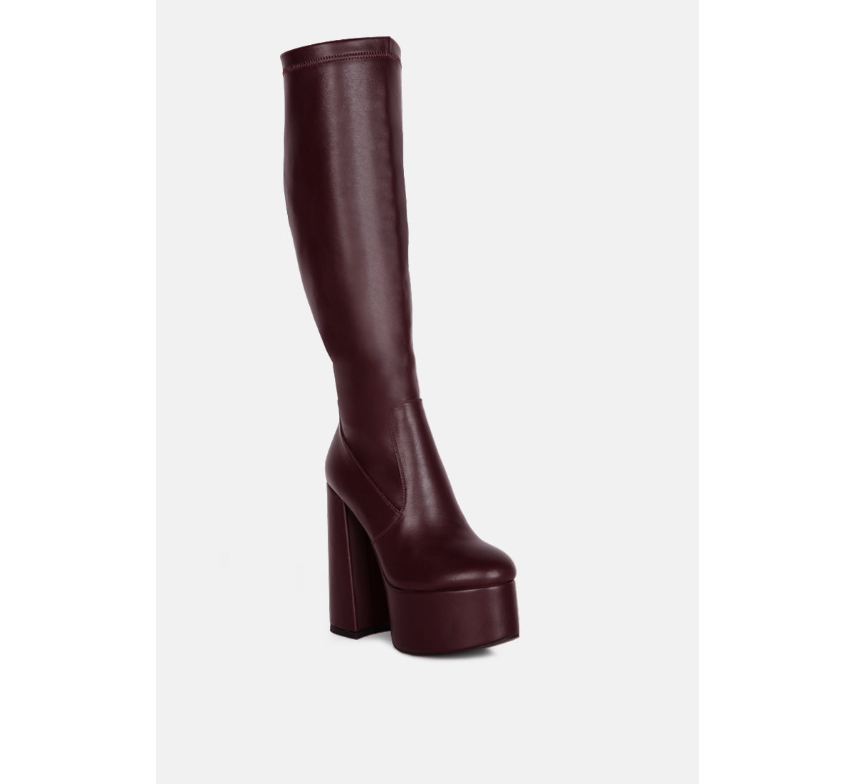 Click here for Coraline High Block Heeled Calf Boots Women - Medi... prices