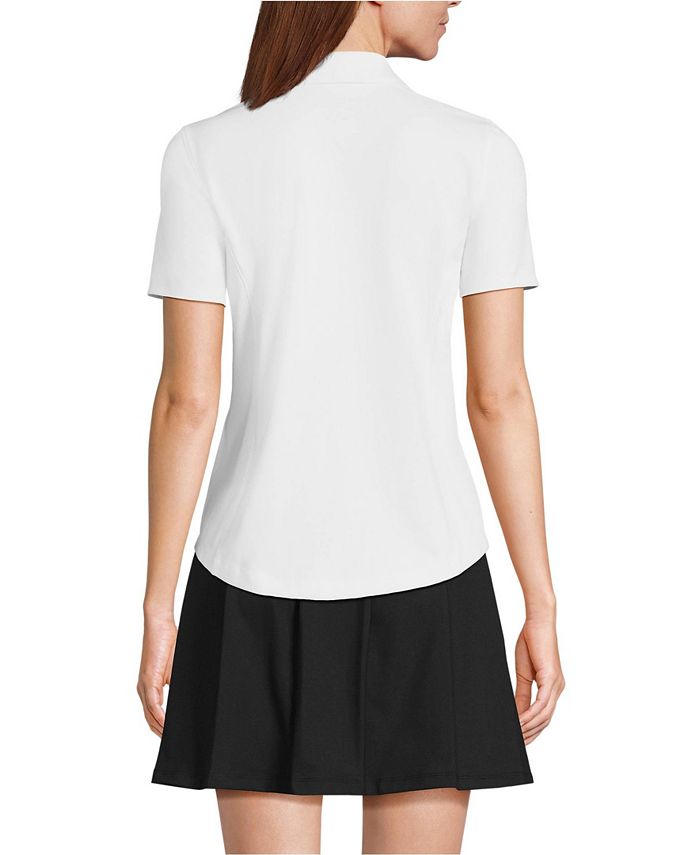 Lands' End Women's High Impact Polo Shirt - Macy's