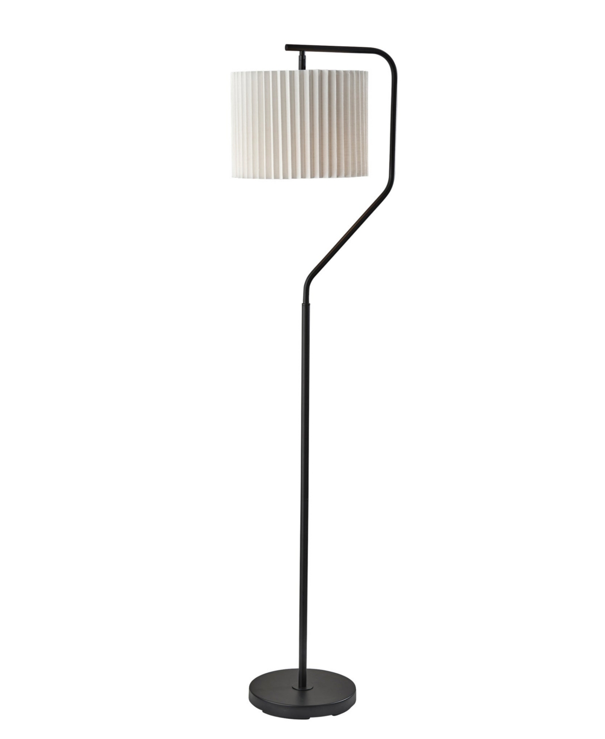 Click here for Adesso 60 Evan Floor Lamp - Black prices