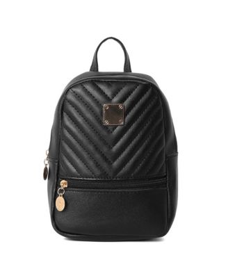 Haute Sauce Women's Chevron-Quilted Backpack - Macy's