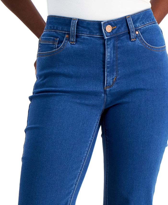 Jones New York Womens Lexington Straight Leg Jeans Macys