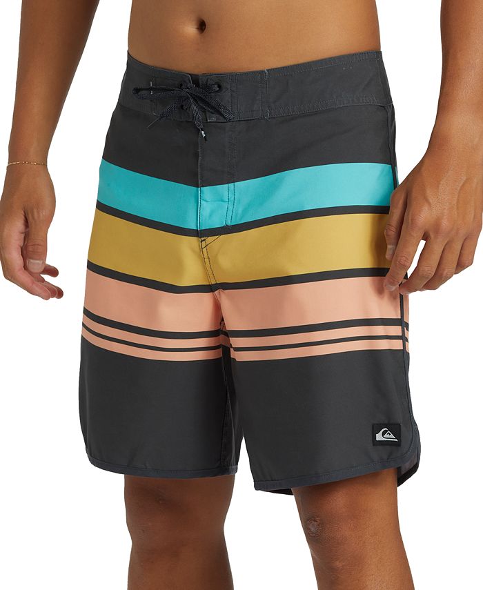 Quiksilver Men's Everyday Stripe 21" Swim Trunks - Macy's