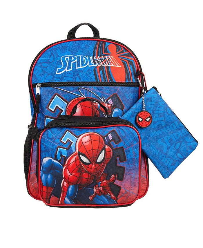 Spider-Man Spiderman Boy's 5 PC Backpack Set - Macy's