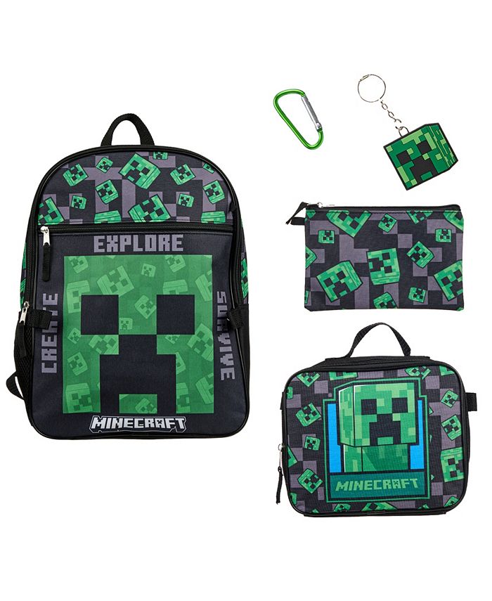 Minecraft Boy's 5 PC Backpack Set - Macy's