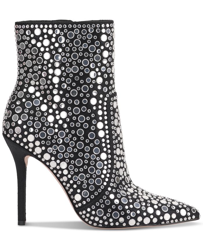Jessica Simpson Women's Lirya Embellished Pointed-Toe Dress Booties ...