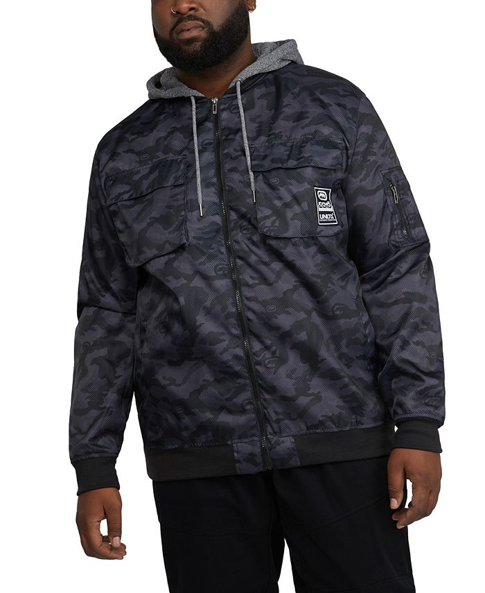Ecko Unltd Ecko Men's Maverick Hooded Flight Jacket - Macy's