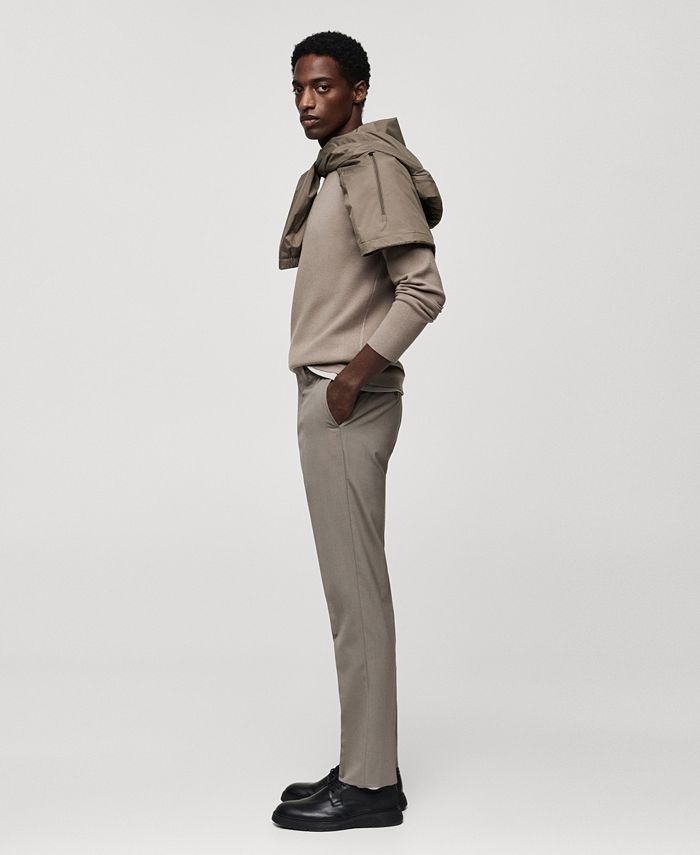 MANGO Men's Thermoregulating Fine-Knit Sweater - Macy's
