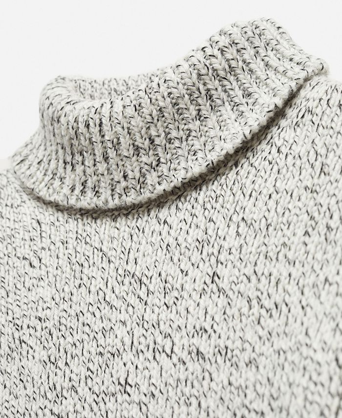 MANGO Men's Wool Turtleneck Sweater - Macy's