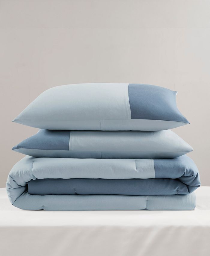 510 Design Miro Soft Washed Color Block 2-Pc. Comforter Set, Twin/Twin ...