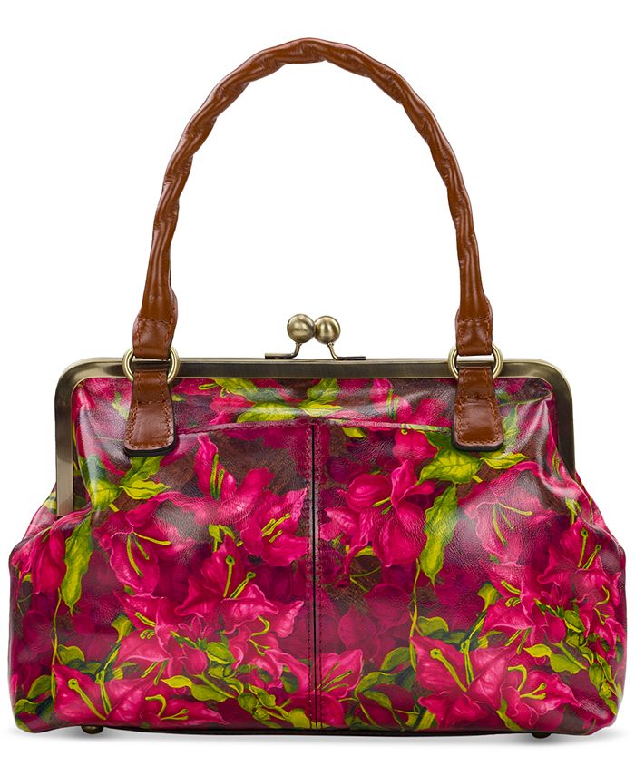 Patricia Nash Rora Frame Medium Leather Satchel - Macy's