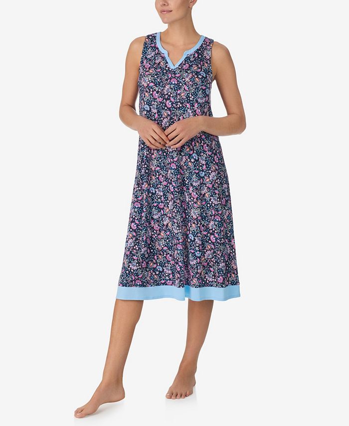 Ellen Tracy Women's Sleeveless Long Midi Gown - Macy's