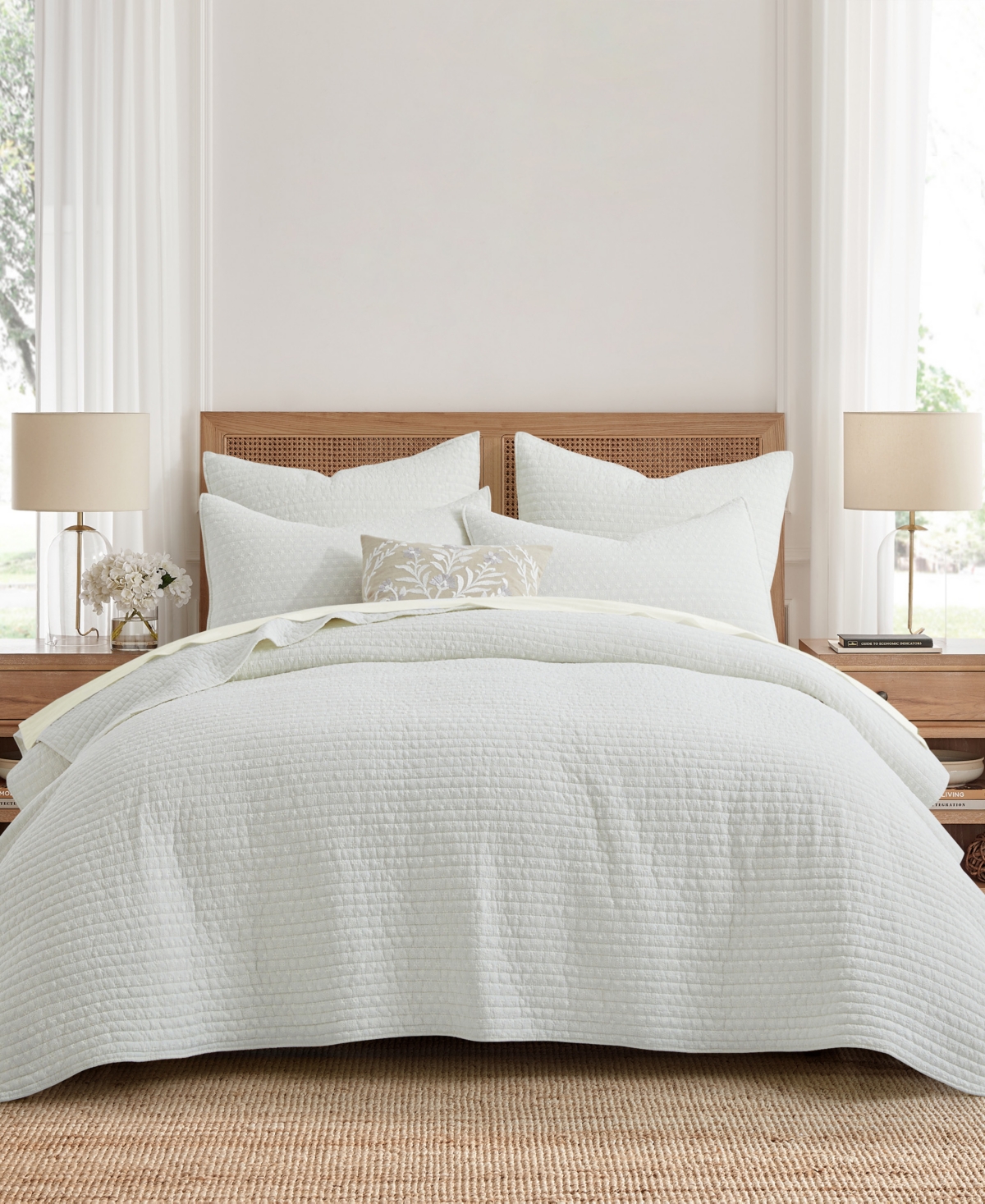 Click here for Levtex Eyelet Embroidered 3-Pc. Quilt Set  Full/Qu... prices