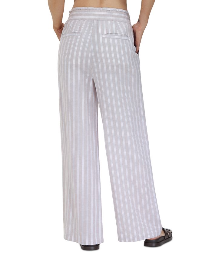 Frye Women's Striped Wide-Leg Pants - Macy's