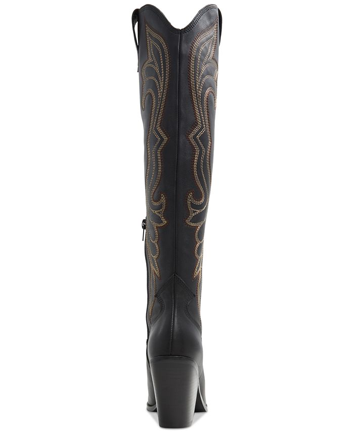 ALDO Women's Alamo Knee-High Cowboy Boots - Macy's