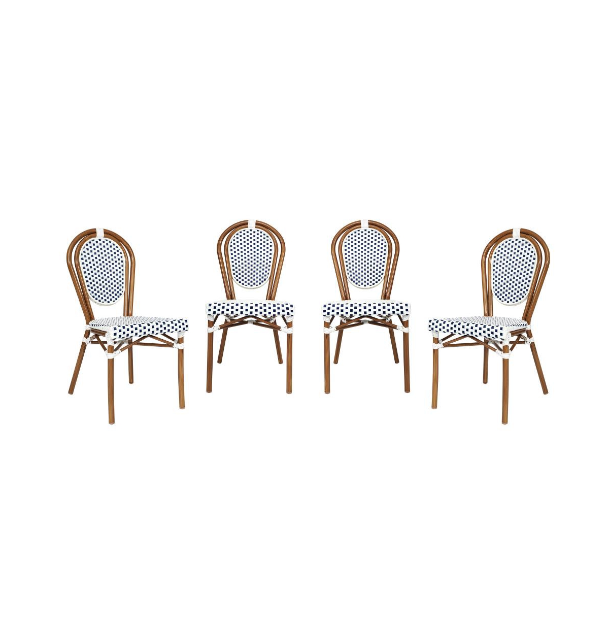 Click here for Merrick Lane Celia Set Of Four Stacking Thonet Bis... prices