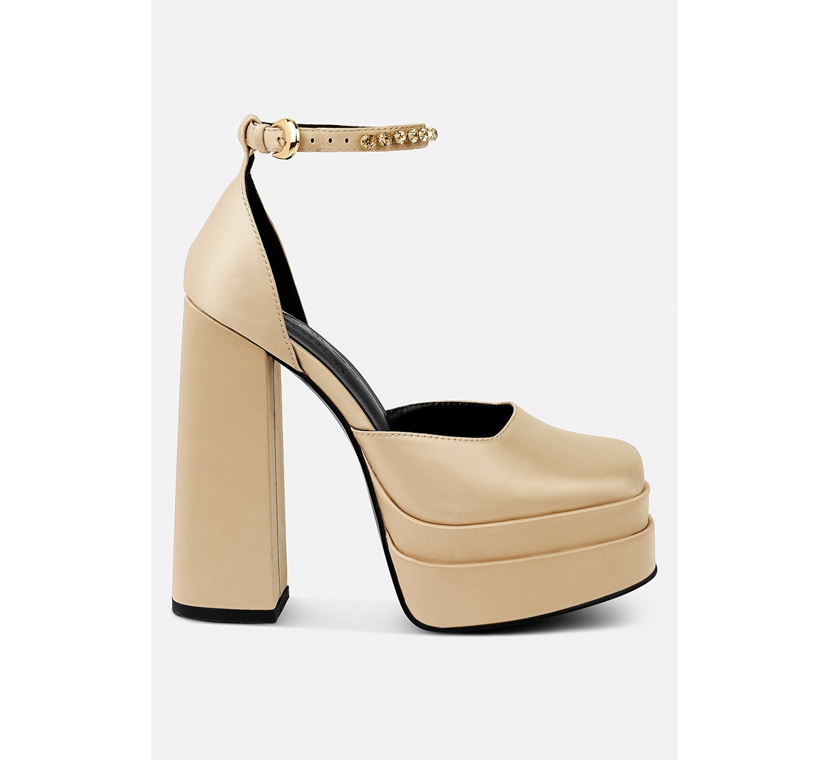 Click here for Martini Sky High Platform Sandals Women - Light be... prices