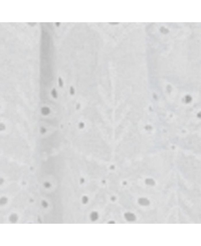 CUPSHE Women's White Eyelet Off-Shoulder Midi Beach Dress - Macy's