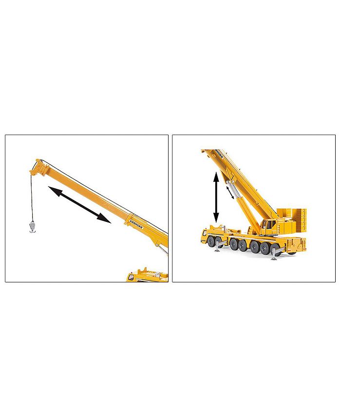 Siku 1/87 Liebherr Mobile Crane with Telescoping and Pivoting Crane ...