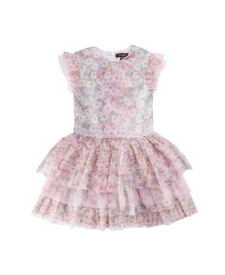 IMOGA Collection Little Girls Monroe Daisy Novelty Woven Dress - Macy's