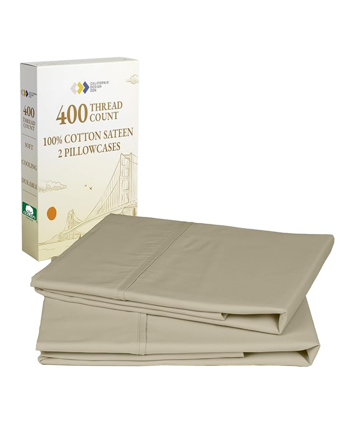 Click here for Pillowcase Set - 400 Thread Count  100 Cotton Sate... prices