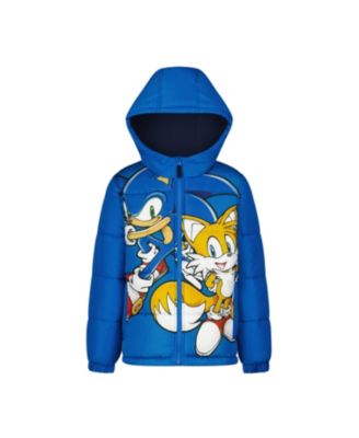SEGA Sonic the Hedgehog Toddler Boys Printed Midweight Puffer Jacket ...