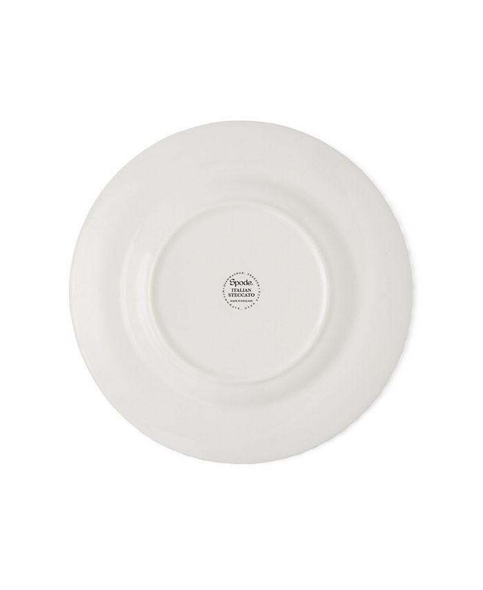 Spode Blue Italian Steccato Narrow Stripe Side Plates, Set of 4 - Macy's