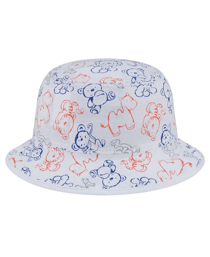New Era Toddler White New York Mets Animal Bucket Hat - Macy's