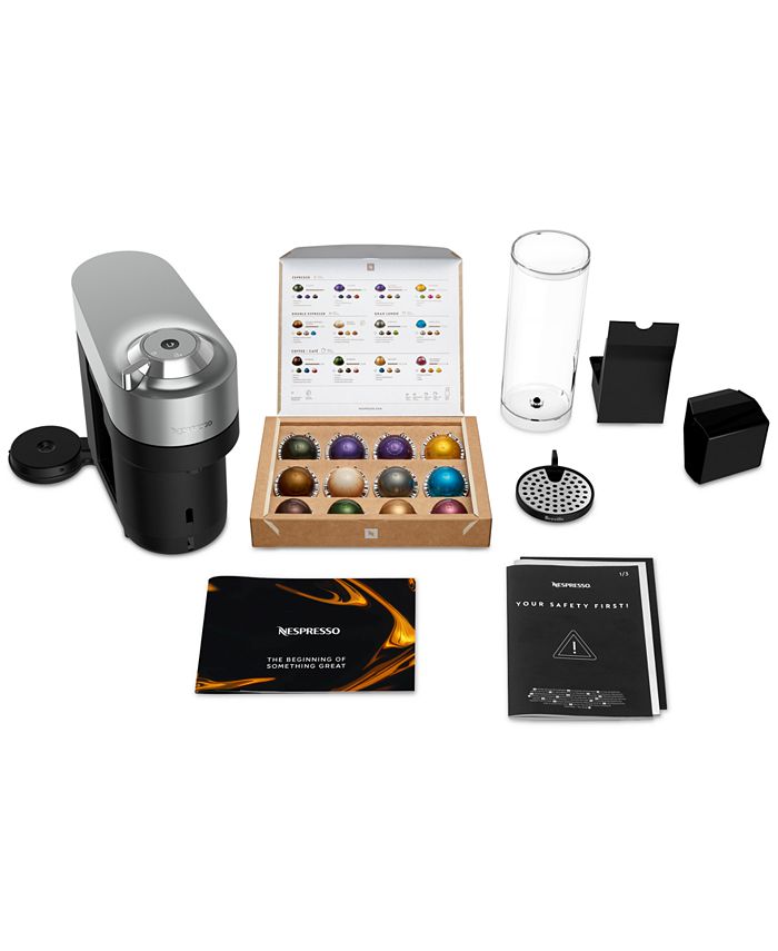 Nespresso Vertuo Pop+ Deluxe Espresso Bundle by Breville - Macy's
