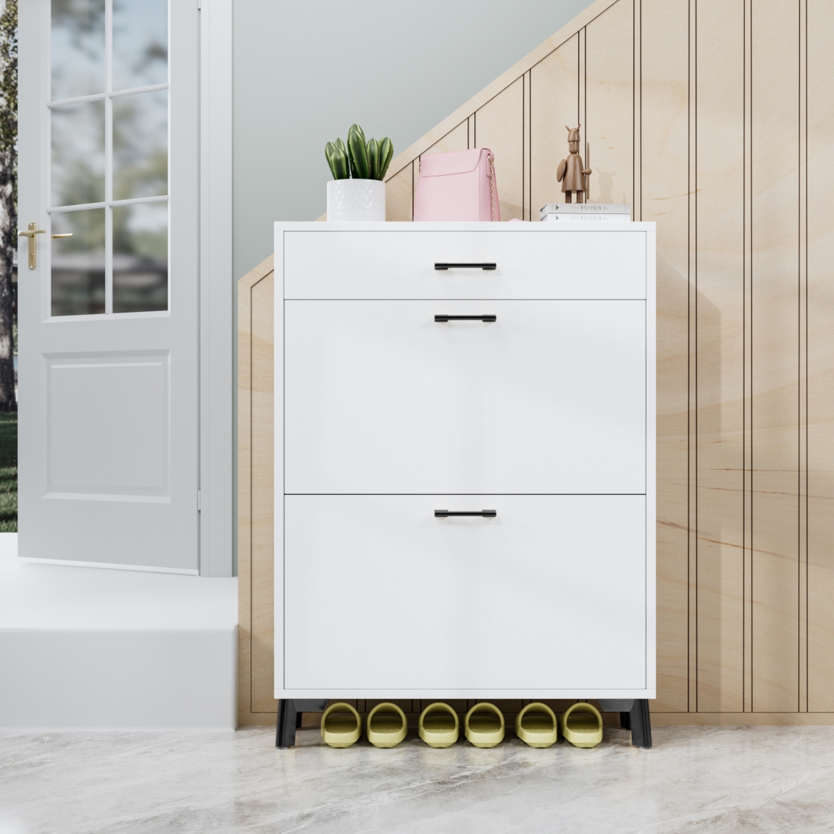 Click here for Streamdale Shoe Cabinet for Home or Office Use - W... prices