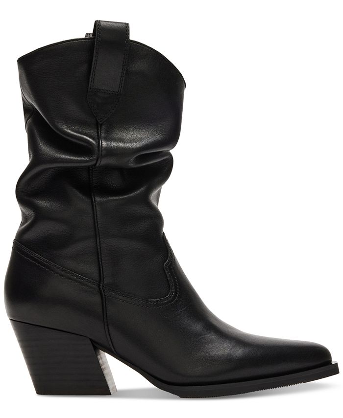 Steve Madden Women's Taos Slouchy Pointed-Toe Western Boots - Macy's