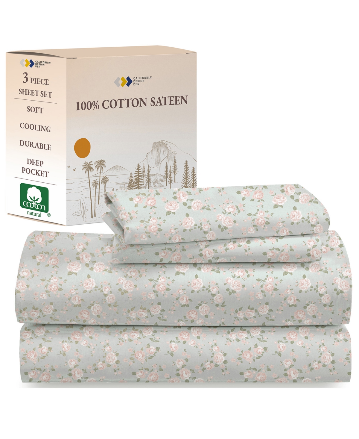 Click here for Floral Sheet Set Twin Xl  Soft 100 Cotton Sheets... prices