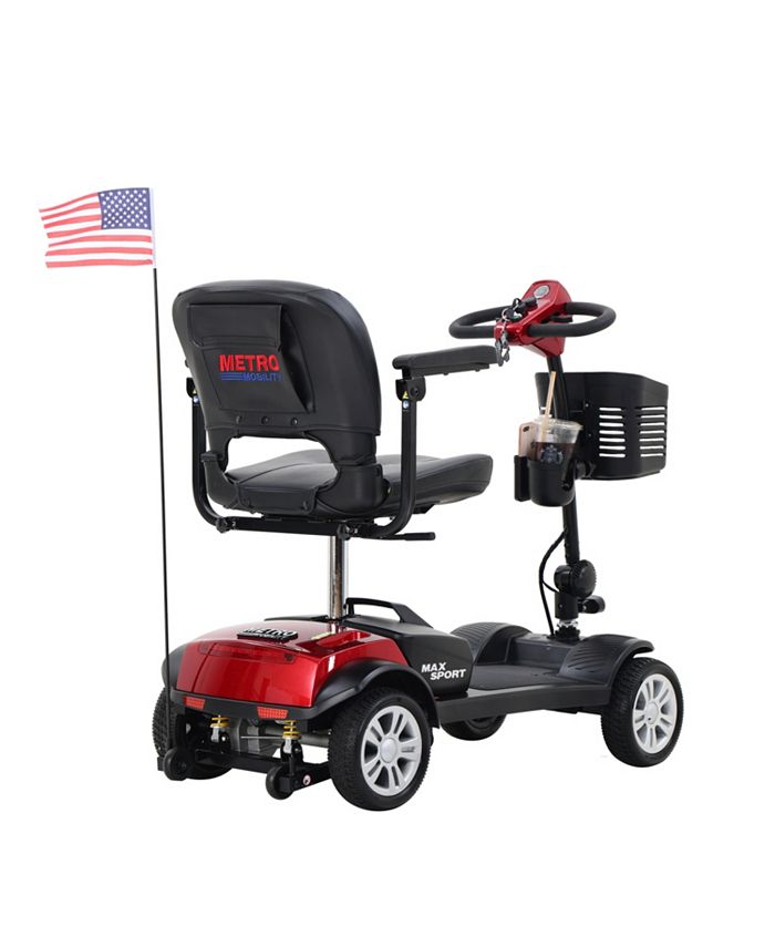 Simplie Fun Max Sport4 Wheels Outdoor Compact Mobility Scooter With 2 ...