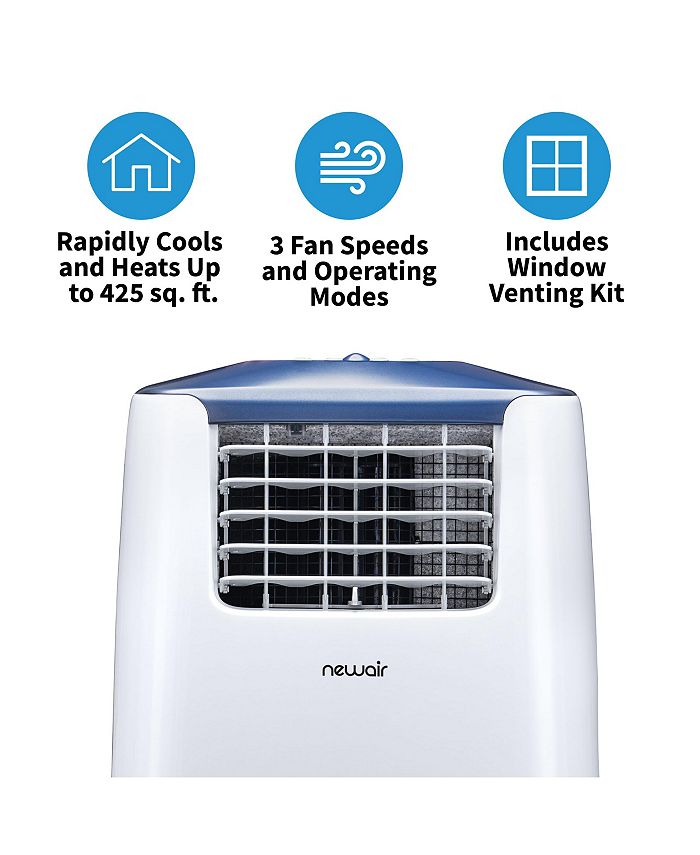 Newair Portable Air Conditioner and Heater, 14,000 BTUs (8,500 BTU, DOE ...