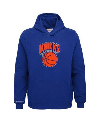 Mitchell Ness Big Boys and Girls Blue New York Knicks Hardwood Classics ...