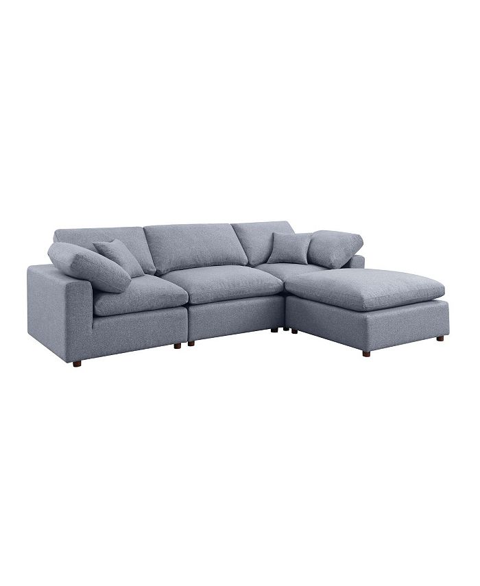 Simplie Fun Modern Modular Sectional Sofa Set, Design Sofa, Grey - Macy's